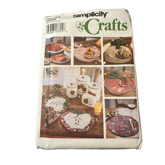 Simplicity | Office | Simplicity Crafts Pattern 9484 Fruit Themed ...
